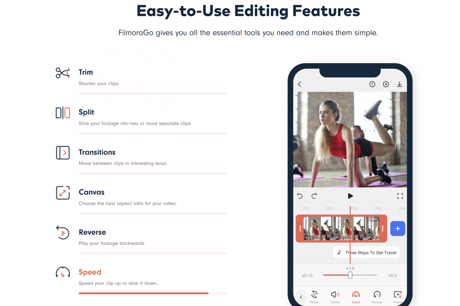 Wondershare filmoraGo, a complete video editor very easy to use ...